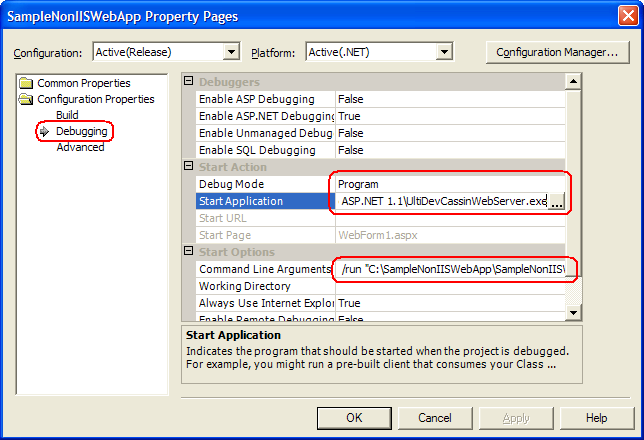 UltiDev Cassini Web Server Developer's Guide